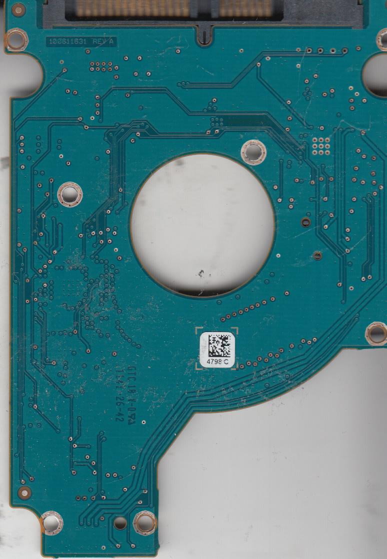 ST320LT007, 9ZV142-521, 0005HPM1, 4798 C, Seagate SATA 2.5 PCB ...