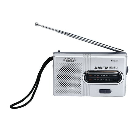 Portable Pocket Radio Mini Radio Player AM FM Compact Radio Player ...