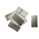 RMP Stamping Blanks, 1 X 2 Inch Rectangle with Rounded Corners ...