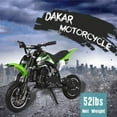 HOVER HEART Kids Dirt Bike, 50CC Gas 2-Stroke, Green, Off-Road Tires, Ages 8-12 - Walmart.com
