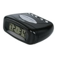 Equity 31003 Small Black Battery-Powered LCD Digital Alarm Clock ...