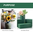 Tssuoun 6pcs Rectangle Wet Floral Foam Round Flower Arrangement Kit ...