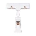 Advertising Display Label Sign Holder, Plastic Name Card Tag Clip for ...