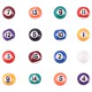 McDermott Galaxy Series Billiard Pool Ball Set 2 ¼” - 57.2 mm - Walmart.com