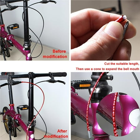 Bicycle Fishbone Line Tube Wearable Variable Speed Brake Line Tube ...