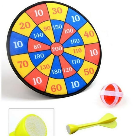 Party Darts Games Fabric Plate Set Sport Double Target Dart Dartboard ...