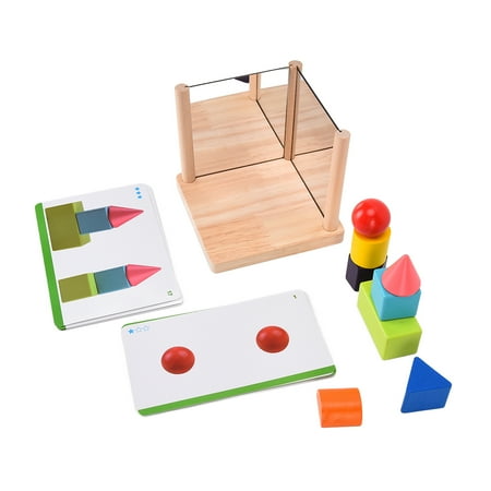 Wood Mirror Building Block, Various Shapes Free Shape Matching Block ...