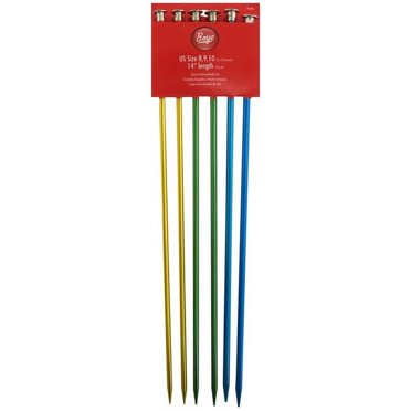 Boye Single Point Aluminum Knitting Needles - Walmart.com