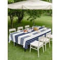 52x70 Inch Outdoor Tablecloth with Umbrella Hole Zipper Rectangle ...