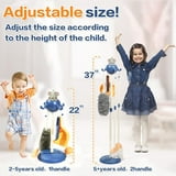 Children's Broom Mop Dustpan Playset, Real Stand Housekeeping Pretend ...
