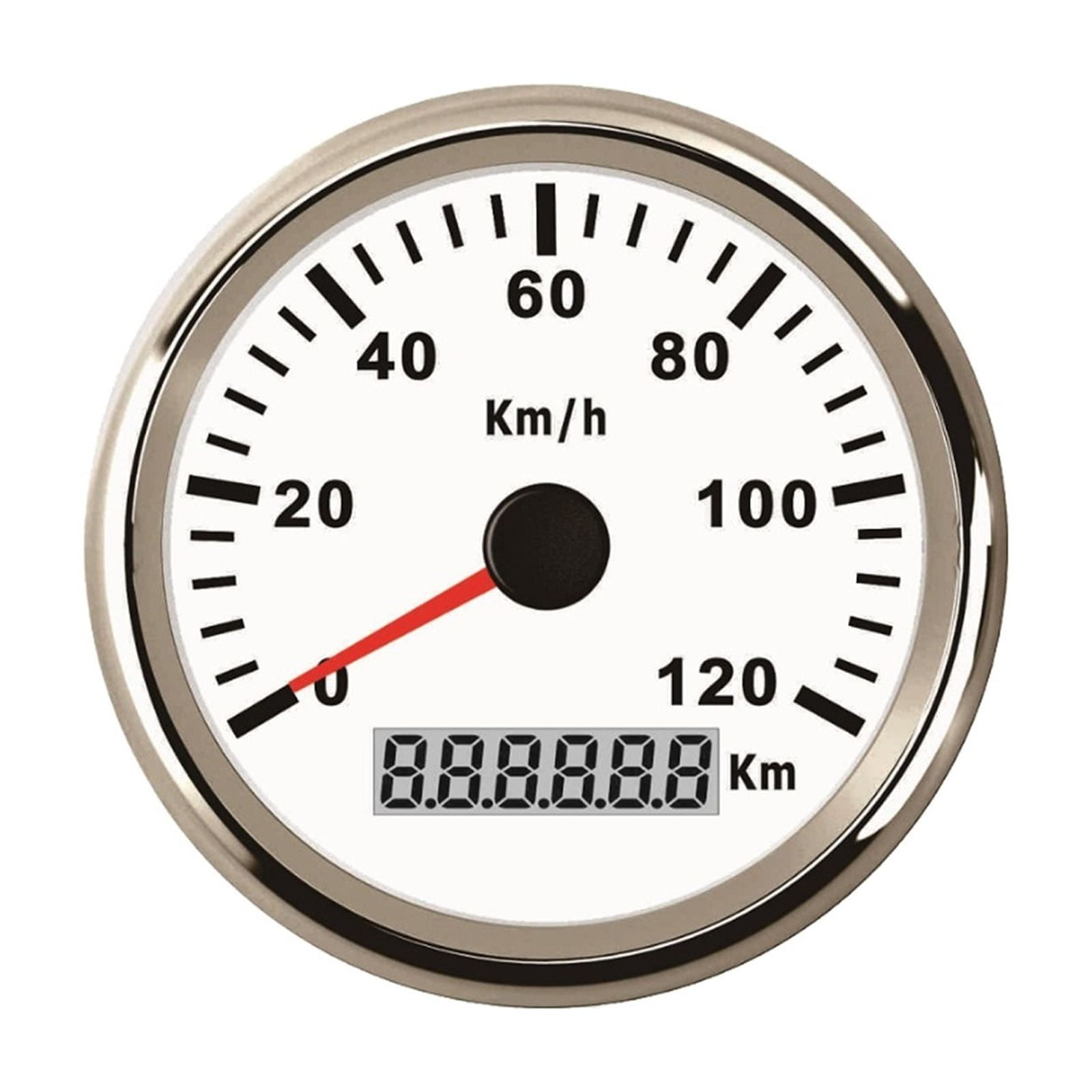 Universal 85mm Speedometer Odometer Speed Gauge 120km/h 200km/h For Car ...