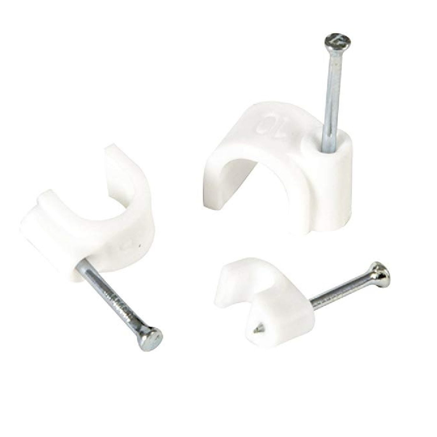 Click here for Supalec Round Cable Clips (Pack Of 100) 6mm prices