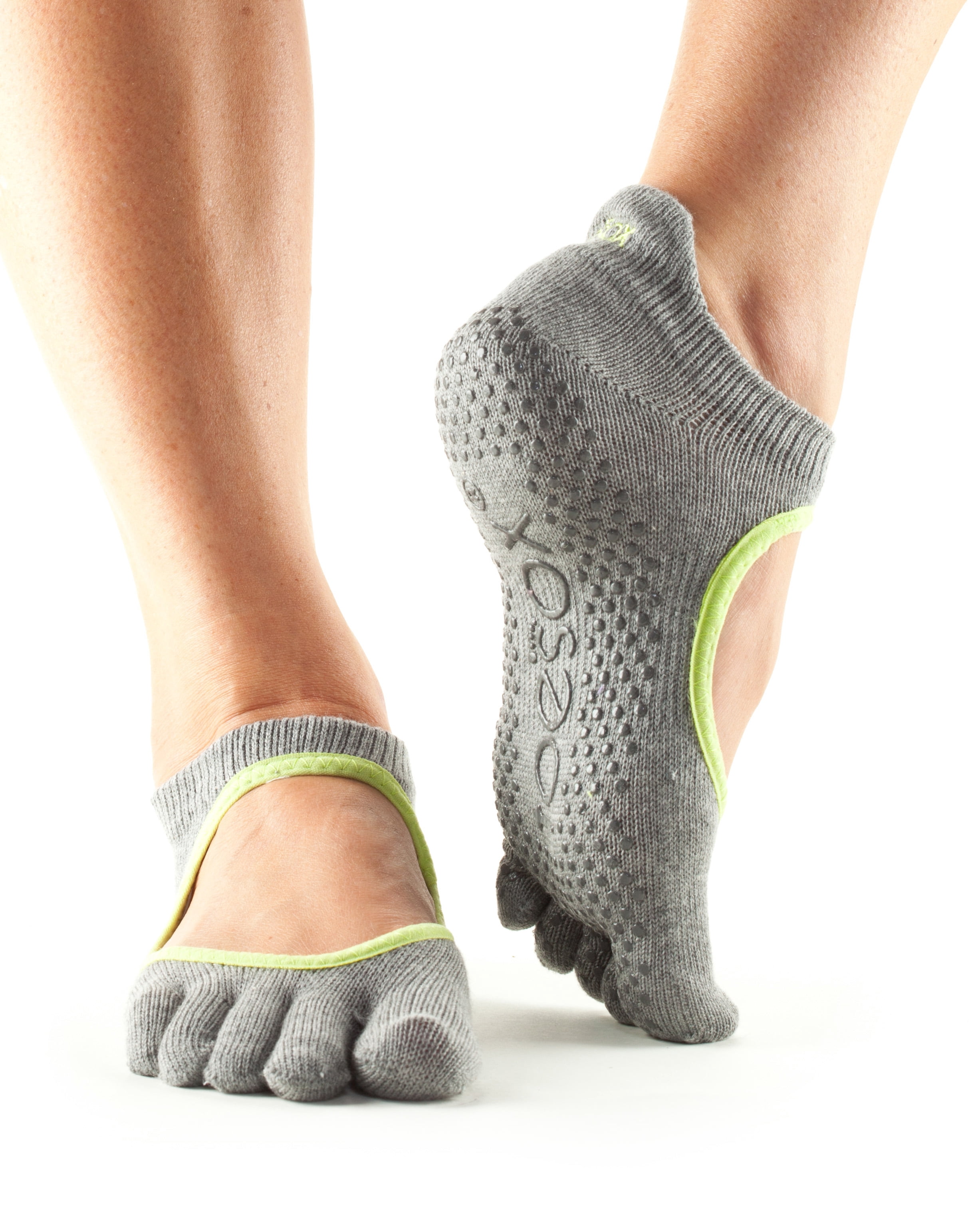 Grip Full Toe Bellarina Socks - Womens - Walmart.com