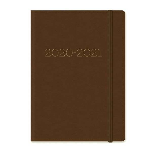 C.R. Gibson Markings Brown 18 Month Bonded Leather Planner - Walmart.ca