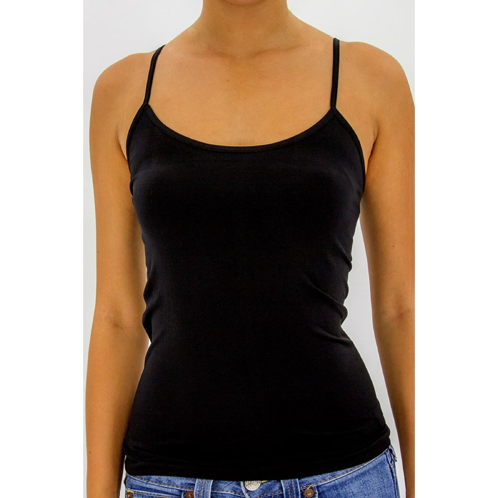 Td Collections Td Collections Womans Basic Seamless Long Camisole