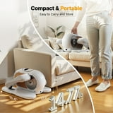 MERACH Under Desk Elliptical Machine, Seated Exercise Equipment, Quiet ...