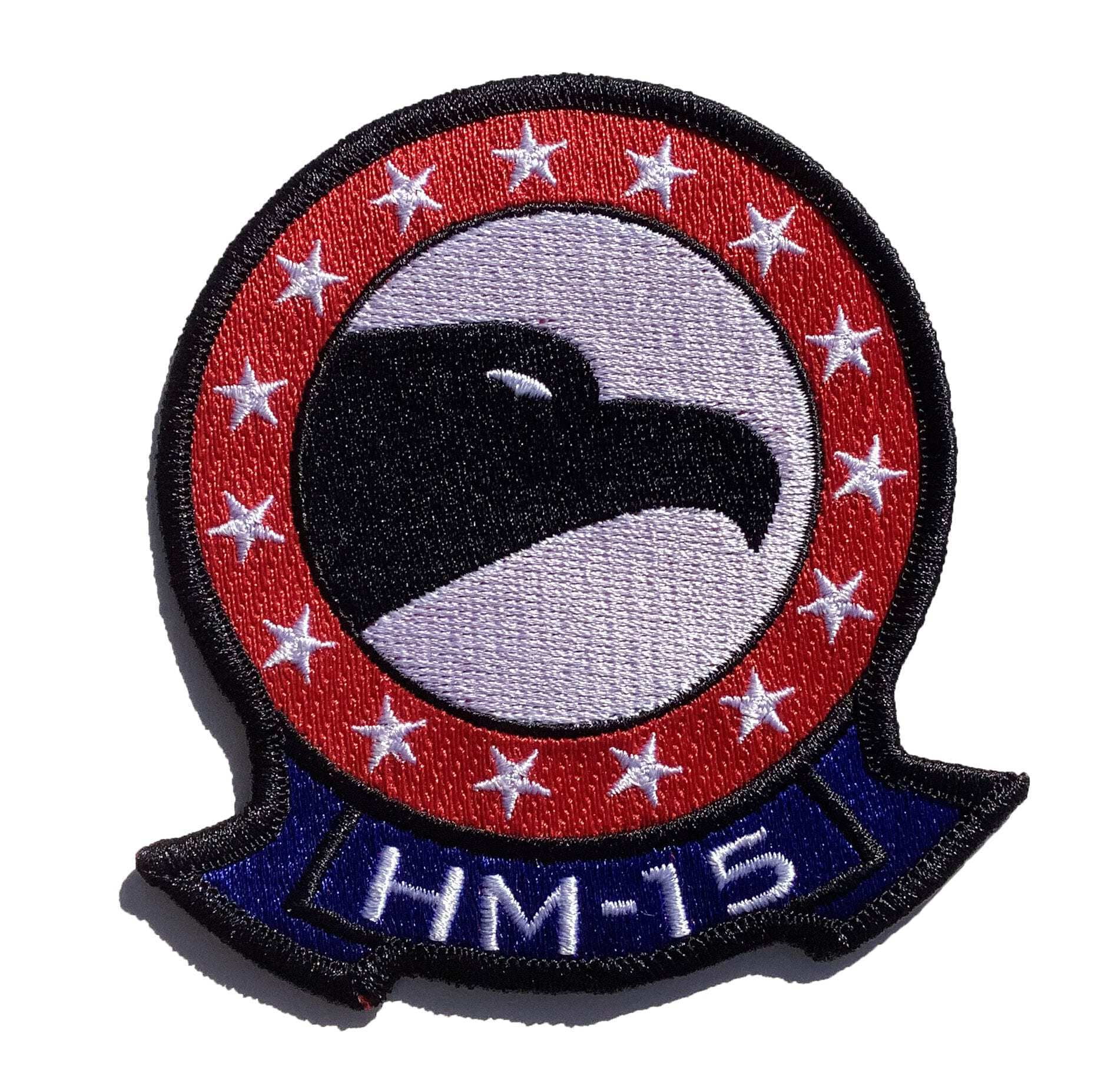 HM-15 Blackhawks Squadron Patch – Sew On - Walmart.com
