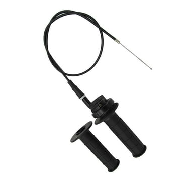 7/8" 22mm Twist Throttle Accelerator Handle Grips and Cable Set Switch ...