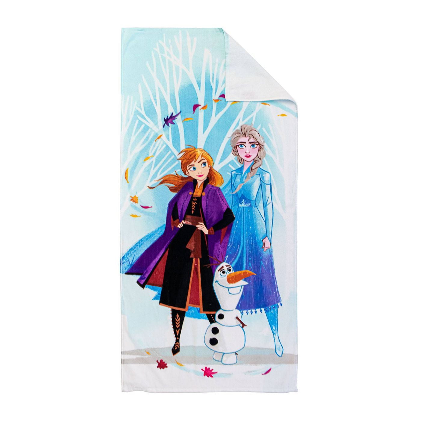 Disney Frozen 2 Swirling Leaves Cotton Beach Towel | Walmart Canada