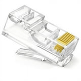 RJ45 Network Cable Modular Plug Ethernet Connector Unshielded 8 Pin Utp ...