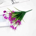 JUSEO Artificial Calla Lily Flowers 3PC Single Stem Plastic Silk ...