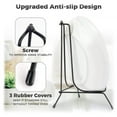 2 Pack Improved Anti Slip Plate Stands For Display 8 Inch Plate Holder ...