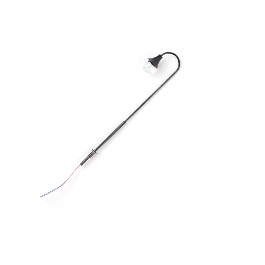 Billuyoard Modelo de lámpara de vía férrea, farola a escala exterior ...