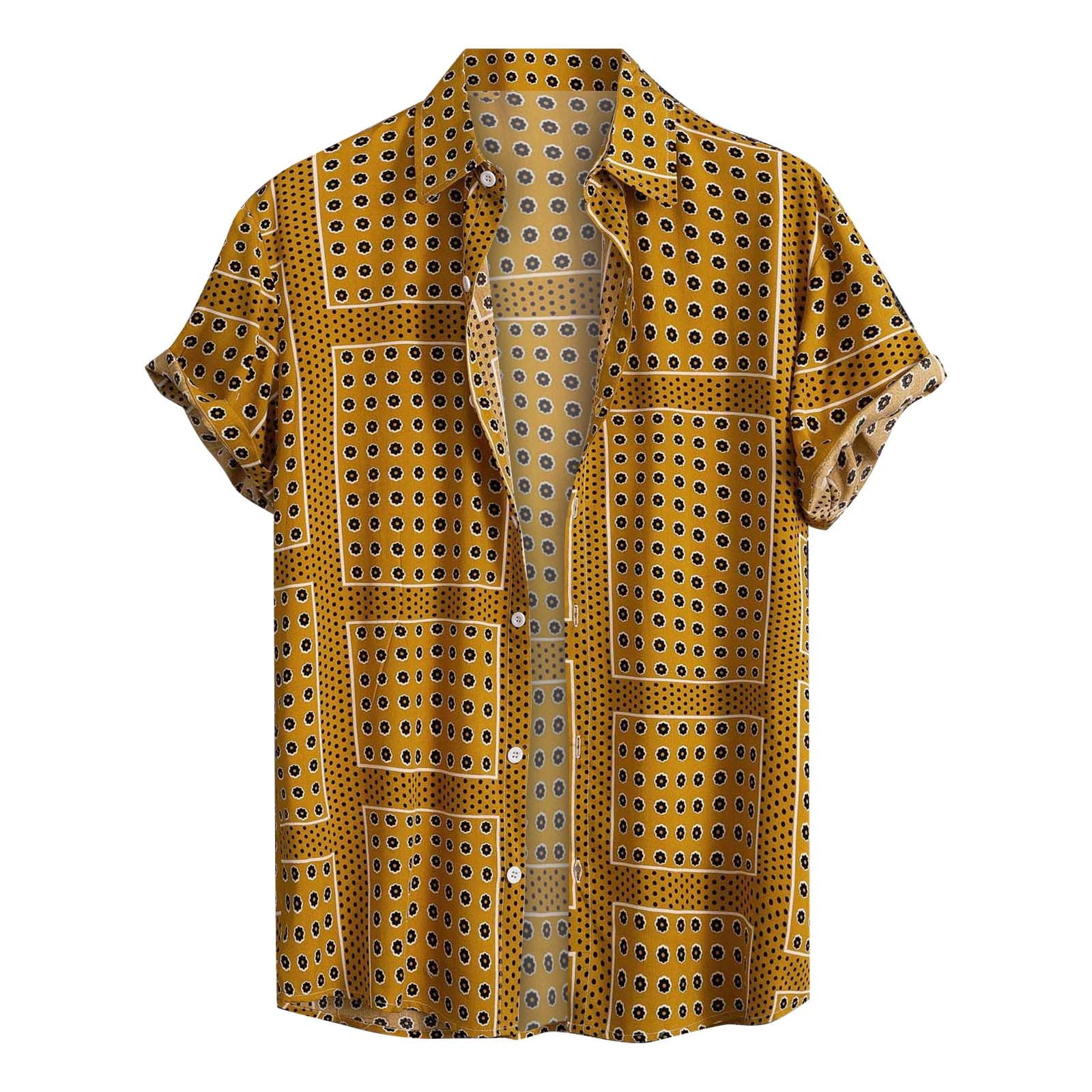 Click here for Cathalem Mens Beach Shirt Short Sleeve Button Down... prices