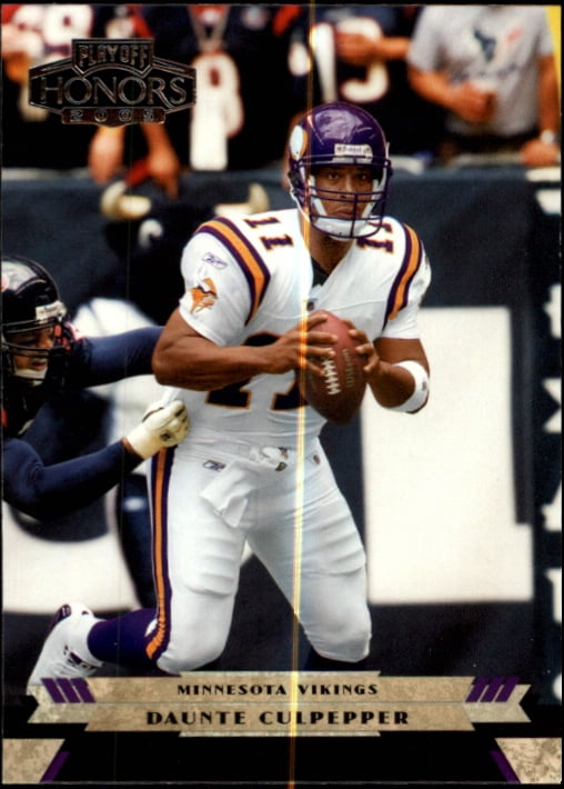 2005 Playoff Honors #55 Daunte Culpepper NFL Football Trading Card ...