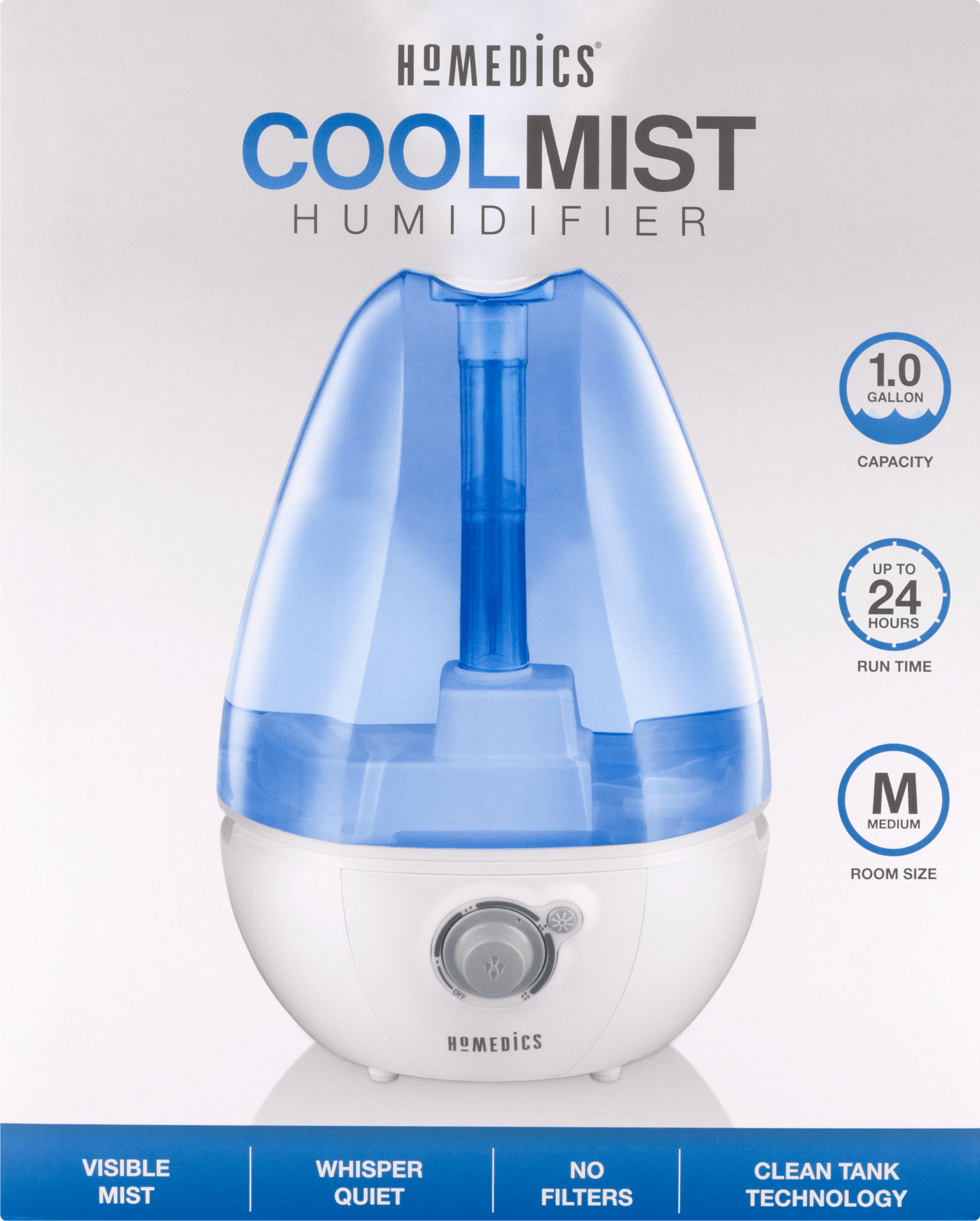 HoMedics Cool Mist Ultra Humidifier with Auto Shut Off, UHE-CM25 ... HoMedics Cool Mist Ultra Humidifier with Auto Shut Off, UHE-CM25 ...