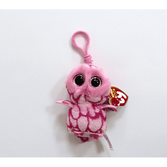 TY Beanie Boos - IZABELLA the Husky Dog (Glitter Eyes)(Plastic Key Clip ...
