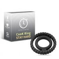 Ultra Soft Silicone Cock Rings Double Rings Penis Ring For Erection Enhancing Stay Harder Male