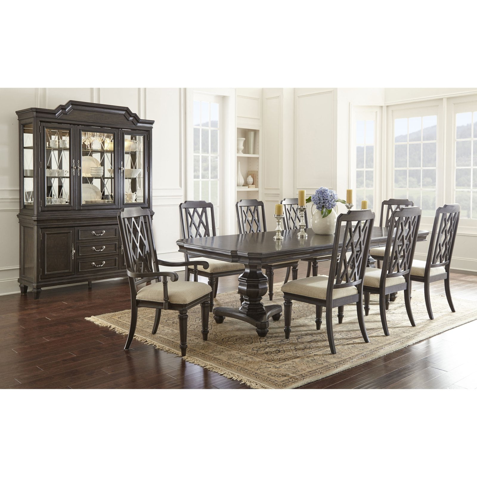 Steve Silver Vivaldi Dining Table - Walmart.com