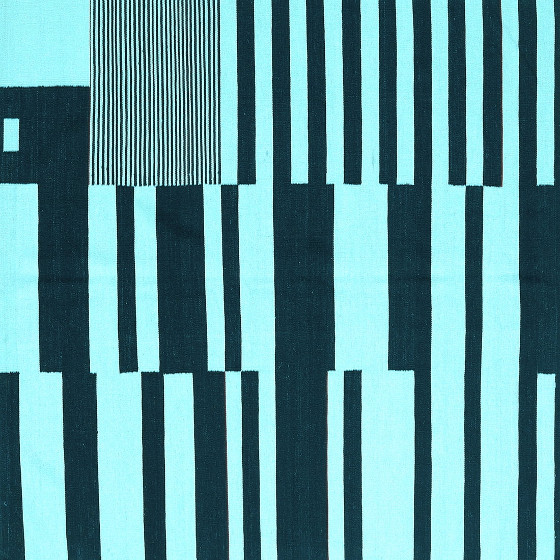 Ahgly Company Indoor Square Abstract Light Blue Contemporary Area Rugs ...