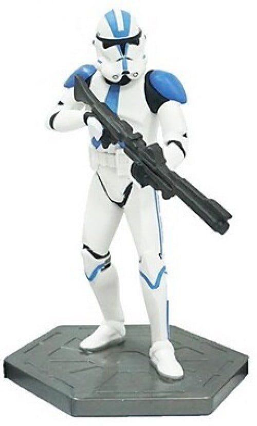 Star Wars Troopers Phase II Blue Trooper PVC Figure (No Packaging ...