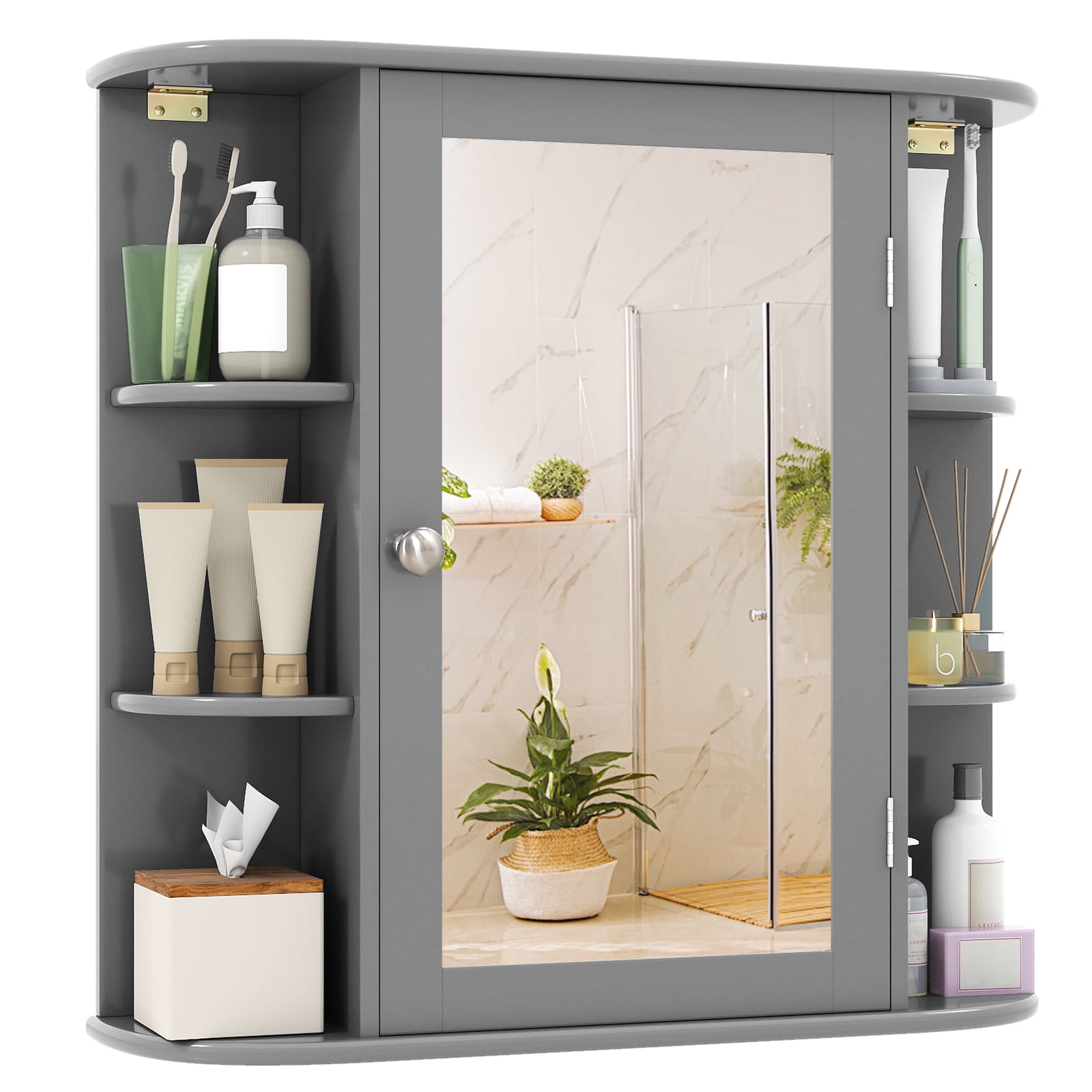 Click here for Giantex Bathroom Mirror Cabinet  Modern Wall Cabin... prices