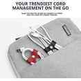 5 Pack Cord Organizer, Bow Keeper, Cable Organizer USB Holder, Leather ...