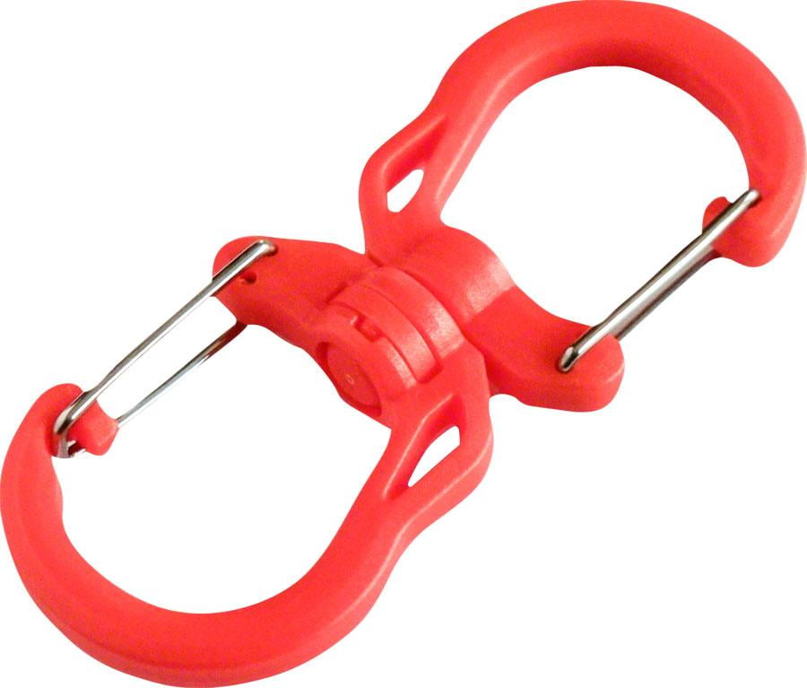 Tyny Tools Swivel Carabiner: Small, Orange, Pack of 4 - Walmart.com