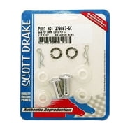 Drake Muscle Cars E5RZ-16826-S Hood Prop Rod Stainless Steel - Walmart.com