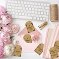 80Pcs Thank You Tags with String 4 Style Paper Thanks Hanging Labels ...