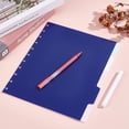 2 Sets Plastic Discbound Notebook Index Divider Sheets 11 Holes Tab ...