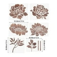 Ikohbadg Peony Garden Fence Pattern for Wooden Furniture Painting ...