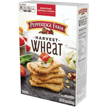Pepperidge Farm Harvest Wheat Crackers, 10.25 oz. Box - Walmart.com