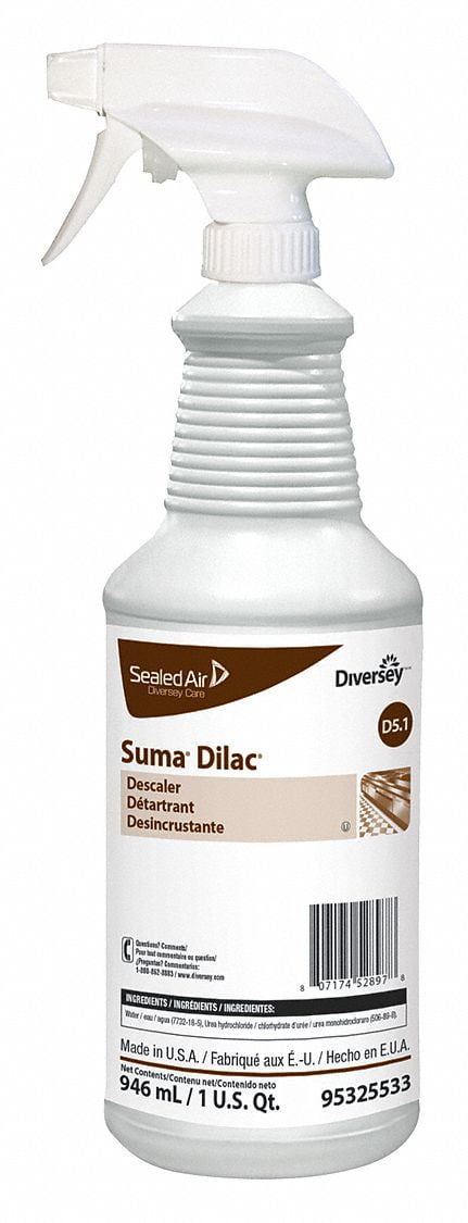 Diversey Descaler,32 oz,Trigger Spray Bottle,PK12 95325533 - Walmart.com