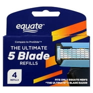 Equate 4-Blade Disposable Razors for Women, 3 Count - Walmart.com
