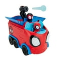 Marvel's Spidey & Friends Web Spinning Hauler Vehicle with Spiderman ...