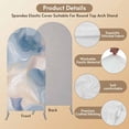 Arch Backdrop 7.2 Ft, Blue Ombre Spandex Stretch Fitted Arch Cover ...