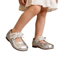Djtdsds Baby Girls First Walking Shoes Soft Sole Lace Up Sneakers with ...