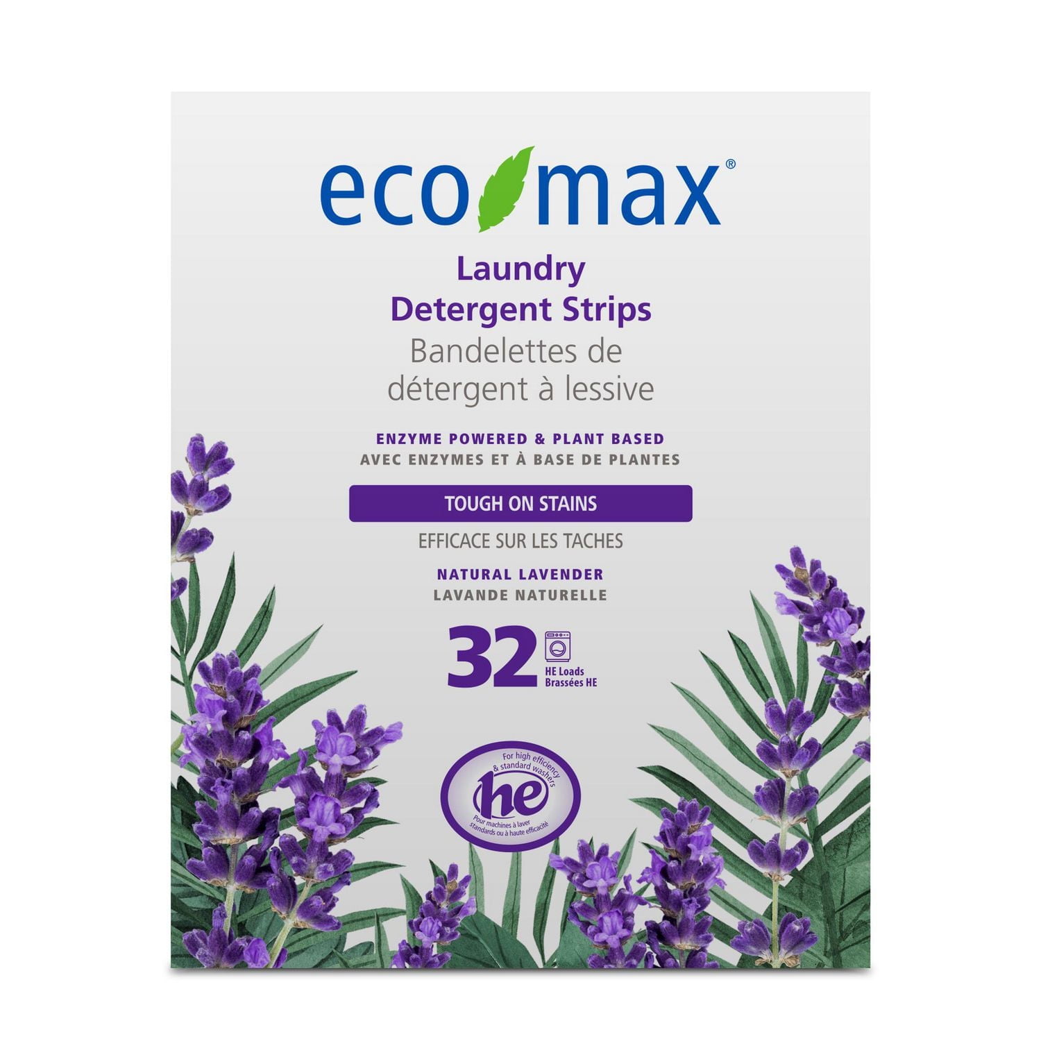 Click here for Eco-Max Natural Lavender Laundry Detergent Strips... prices