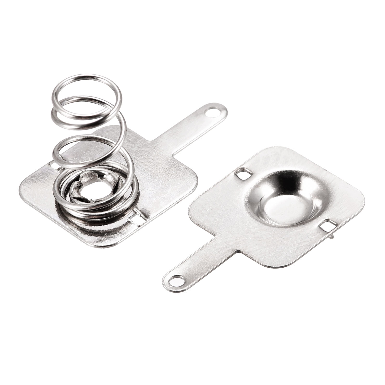 Battery Spring Plate AA Battery Contact Nickel Plate 11.28mmx11.5mm 100 ...